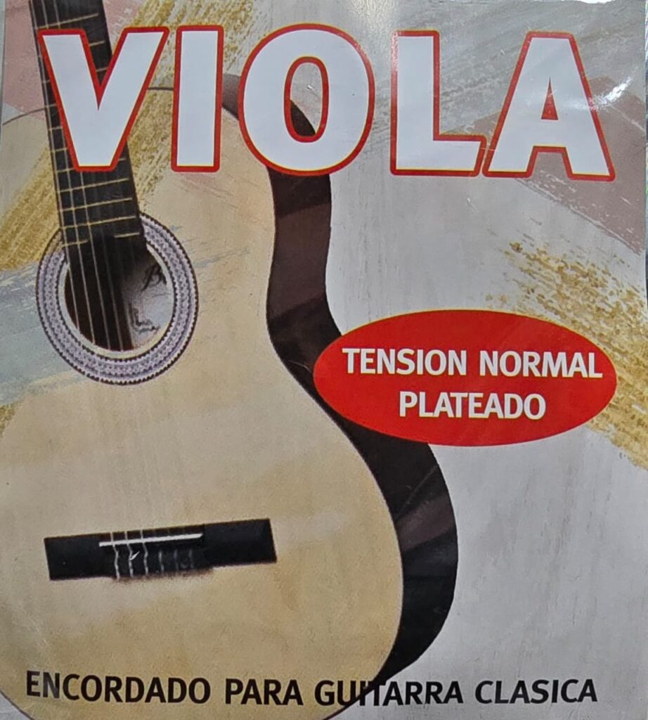 Cuerdas Guitarra Plateadas Clasica Criolla Tension Normal Viola ARVILLA ...