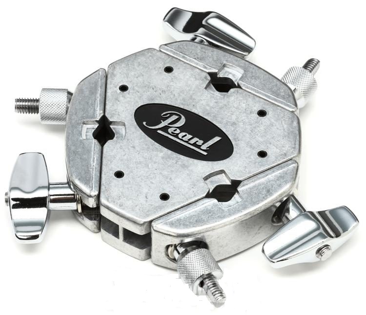 Adaptador Multi Clamp ADP30 Triple Pearl MAGIC MUSIC - Repuestos Musicales