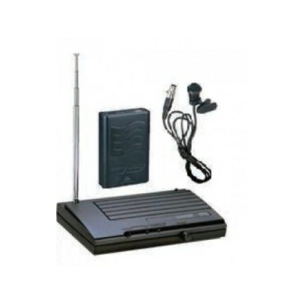 Microfono Inhalambrico VHF18 Sistema Lavalier Completo Nuevo Sin Caja LEEM - Repuestos Musicales