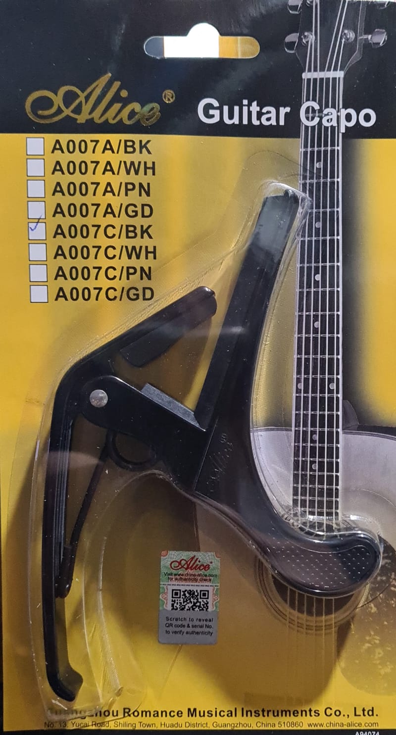 Capo Transporte 7CBK Clasica Alice Metal Negro LA FUSA - Repuestos ...